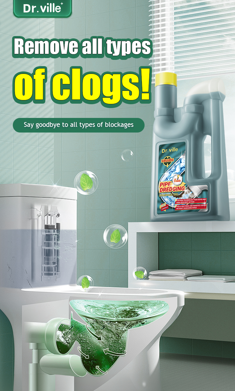Drain Clog Remover Drain Declogger Powerful Sink Drainer Cleaner Pipe ...
