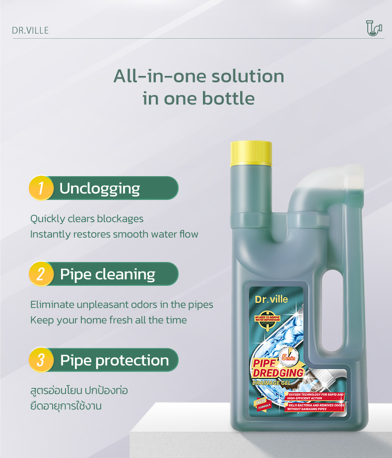 Drain Clog Remover Drain Declogger Powerful Sink Drainer Cleaner Pipe ...