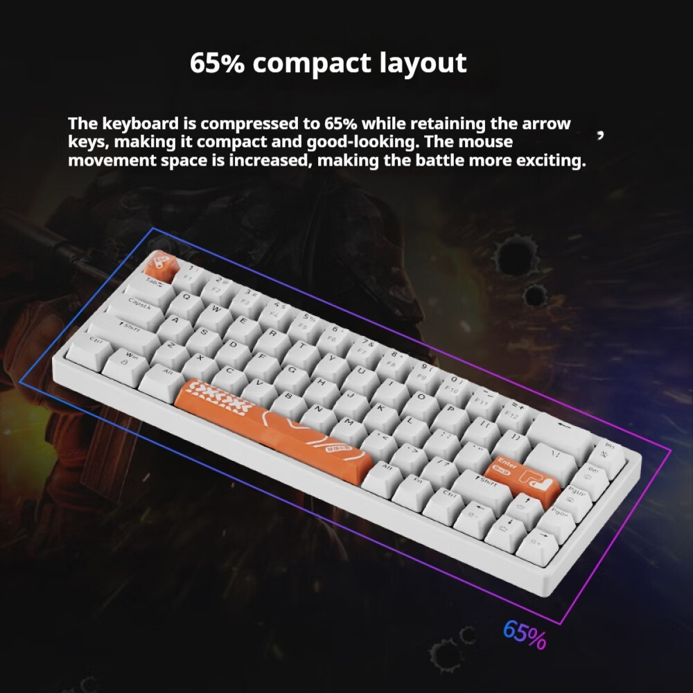 Lenovo xiaoxinK6 aluminum alloy wired magnetic axis keyboard, 8k return ...