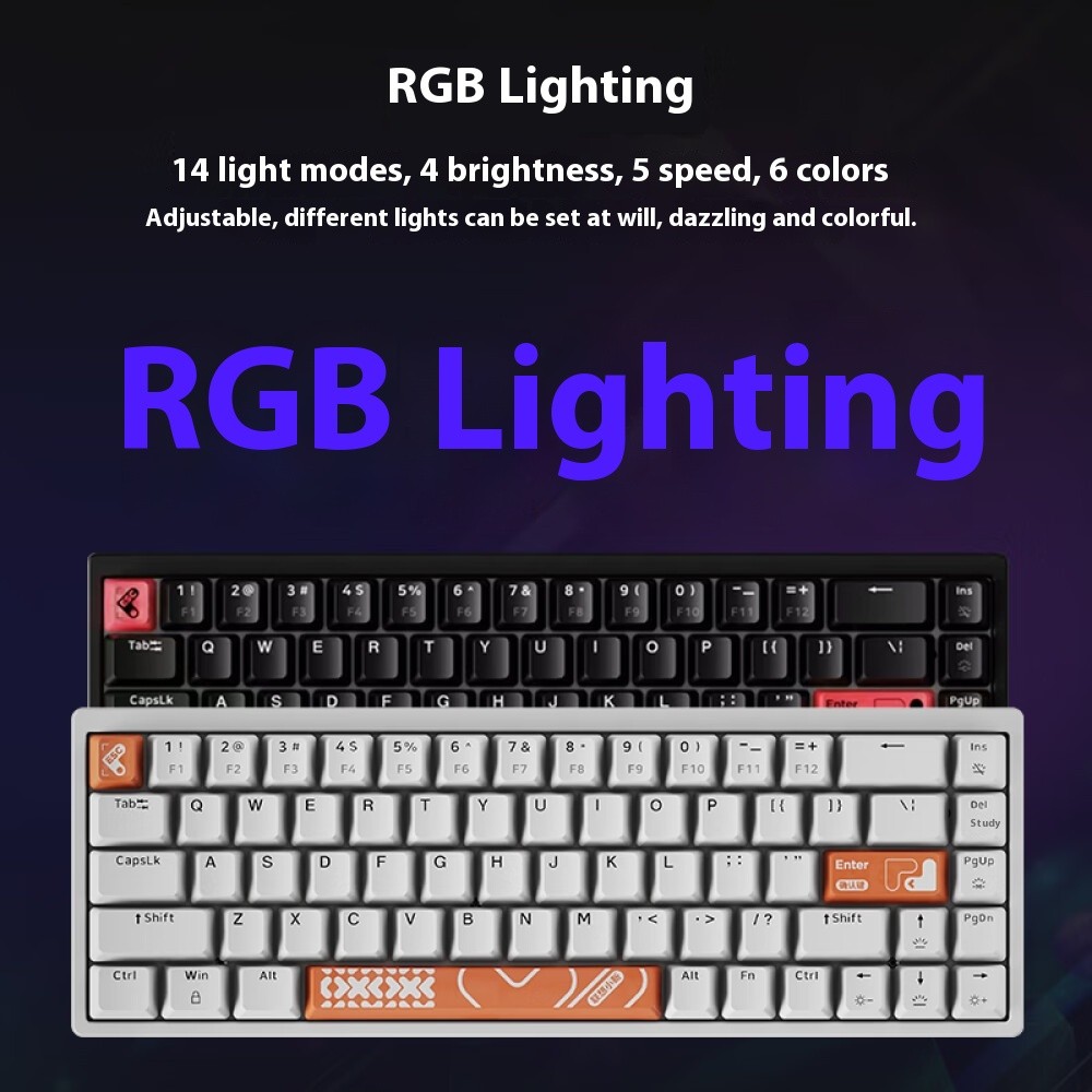 Lenovo xiaoxinK6 aluminum alloy wired magnetic axis keyboard, 8k return ...