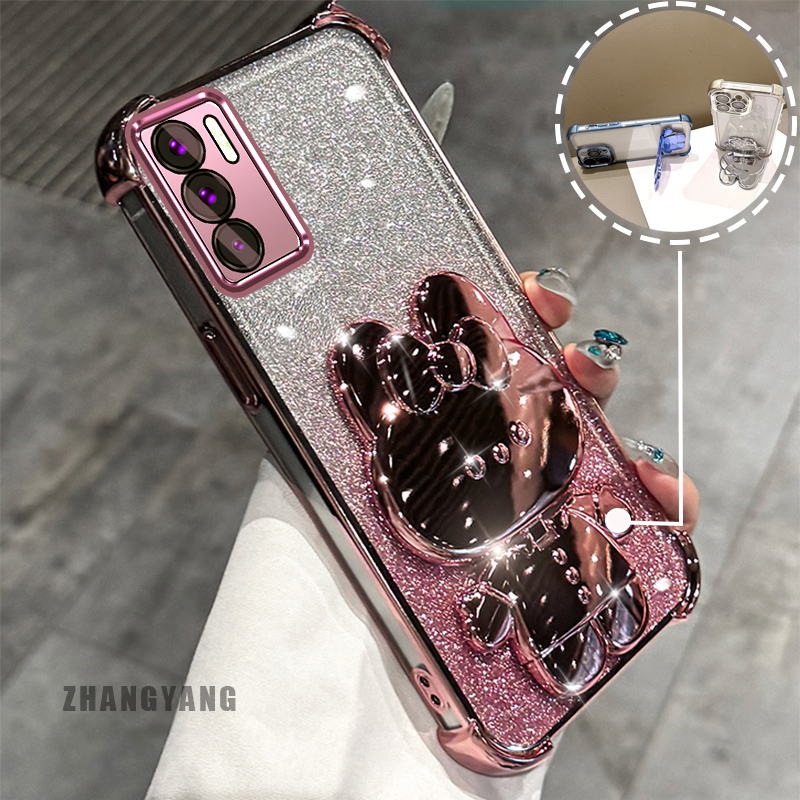 Case For OPPO RENO 12 5G RENO 12 Pro 5G Electroplating glitter anti ...
