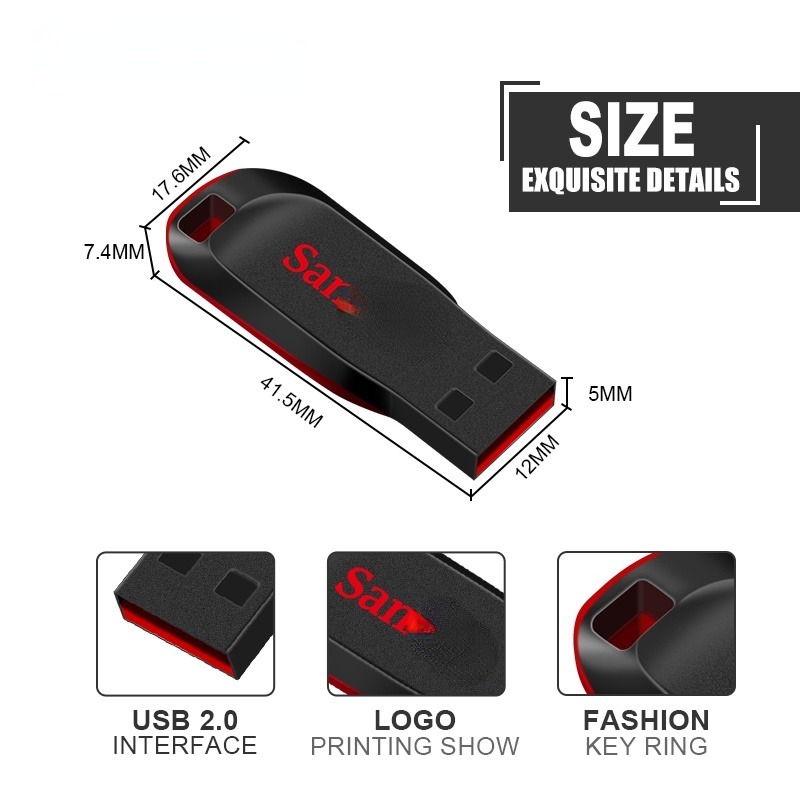 SD USB 2.0 Flash Drive 64GB 128GB 256GB High speed U Disk Flash Drive ...