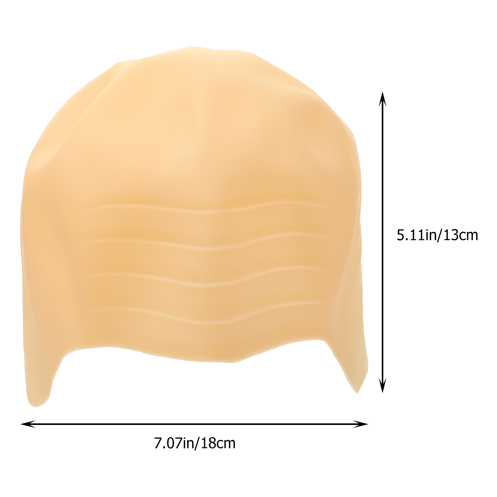 [Ready Stock] 1pc Cosplay Wigs Costume Silicone Bald Head Cover Caps ...