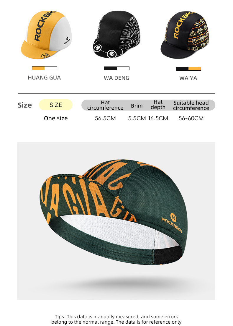 【PH Delivery】ROCKBROS Cycling Cap Quick Drying Elastic Breathable ...
