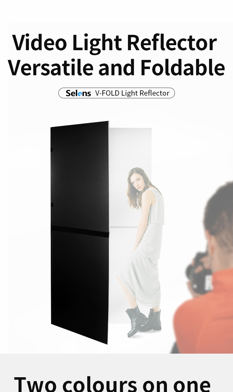 Selens V-FOLD Photography Reflector 2M Portrait Shooting Light ...