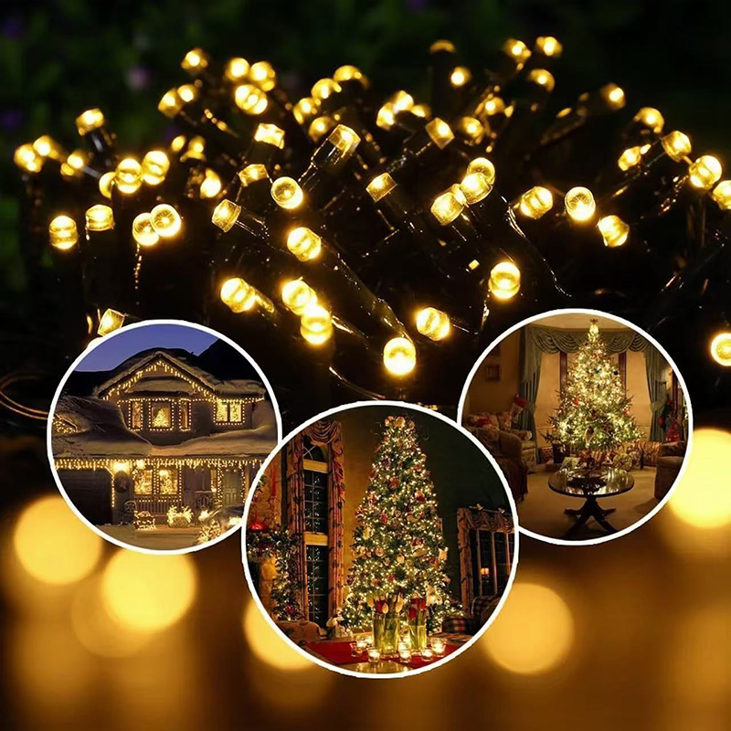 Solar String Lights LED Fairy Light Outdoor Waterproof For Christmas ...