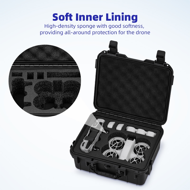 Flight Camera Suitcase For DJI Neo Safety Explosion Proof Case ...