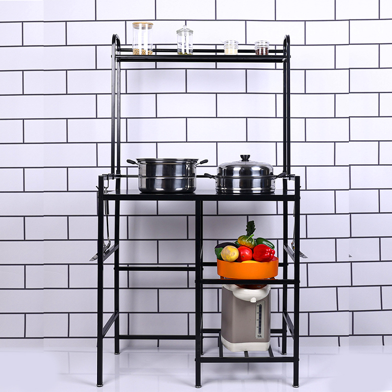 iSPECLE Gas Stove Stand Rack kitchen shelf multifunctional shelf with ...