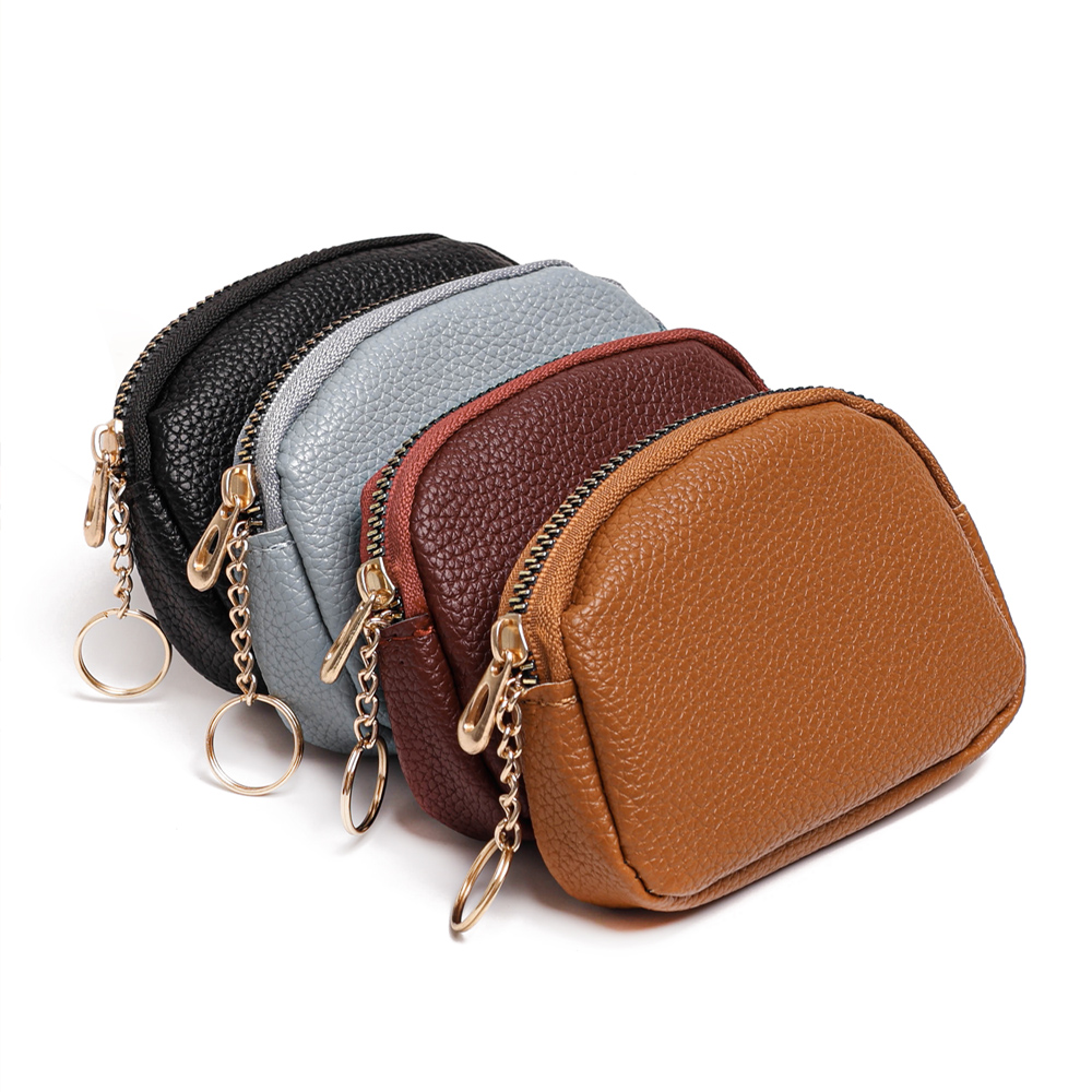 Women's Short Wallet Mini Purse Women's Coin Bag Zipper New Mini and ...