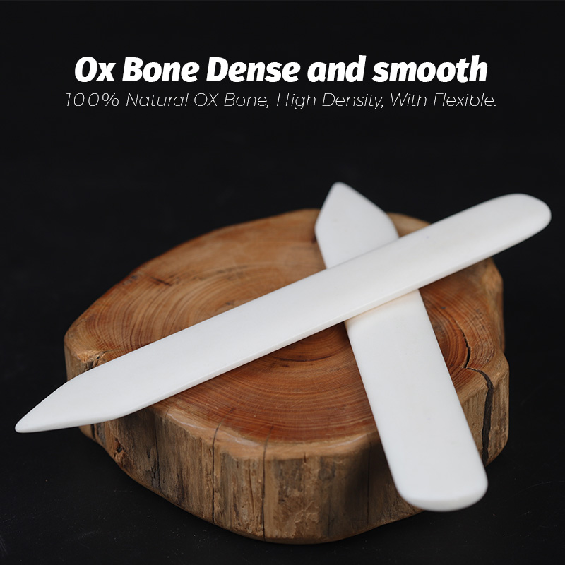 OX Bone Real Cow Bone Folders Tools For Scoring Folding Creasing Paper ...