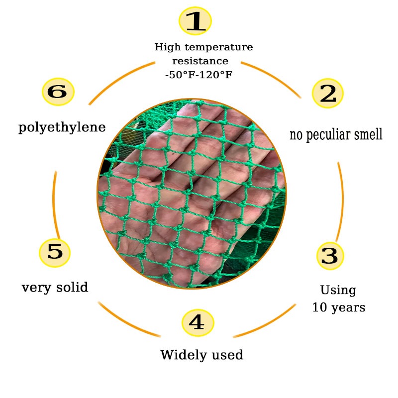 200 Meters High Quality Net for Chicken Farm Nylon Lambat Range Net ...