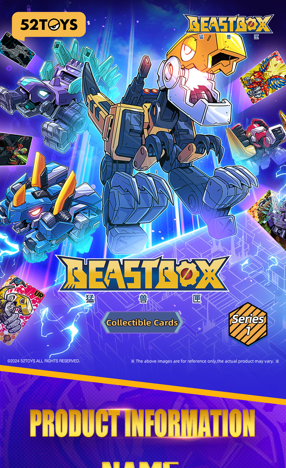 52TOYS BEASTBOX Collectible Cards Series 1(10pcs) | Shopee Philippines