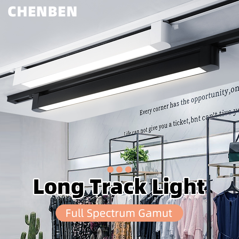 Led Track Light Ceiling Light Pendant Lamp Grille Folding Flood Spot ...