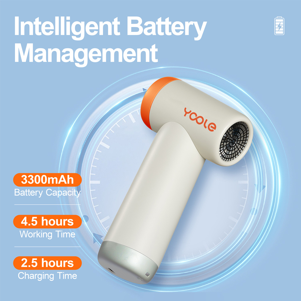 YOOLE 3 in 1 Portable High Speed Mini Fan Battery Rechargeable | Shopee ...