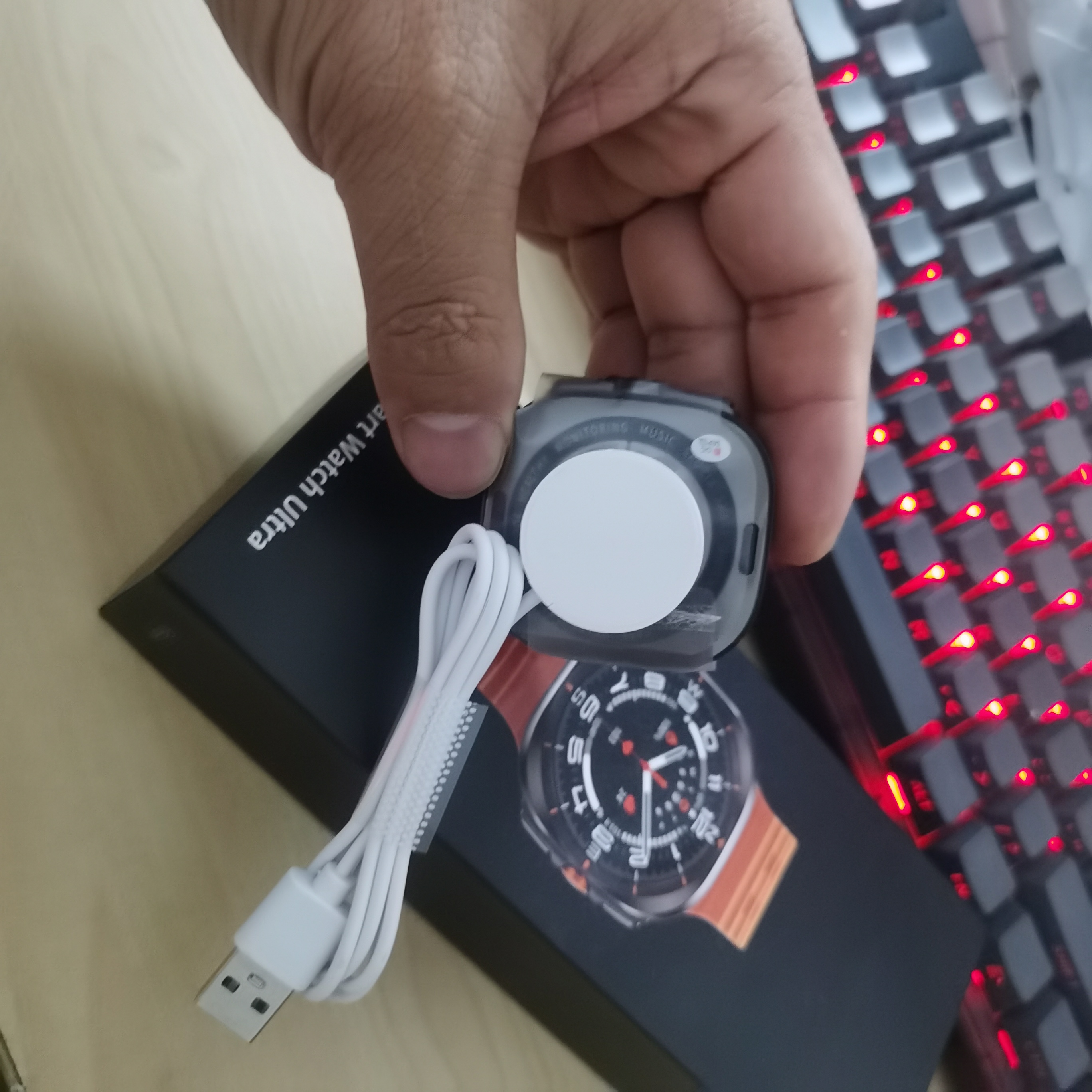 JS Watch 7 ULTRA Magnetic Wireless Charger For Only compatible Js ...