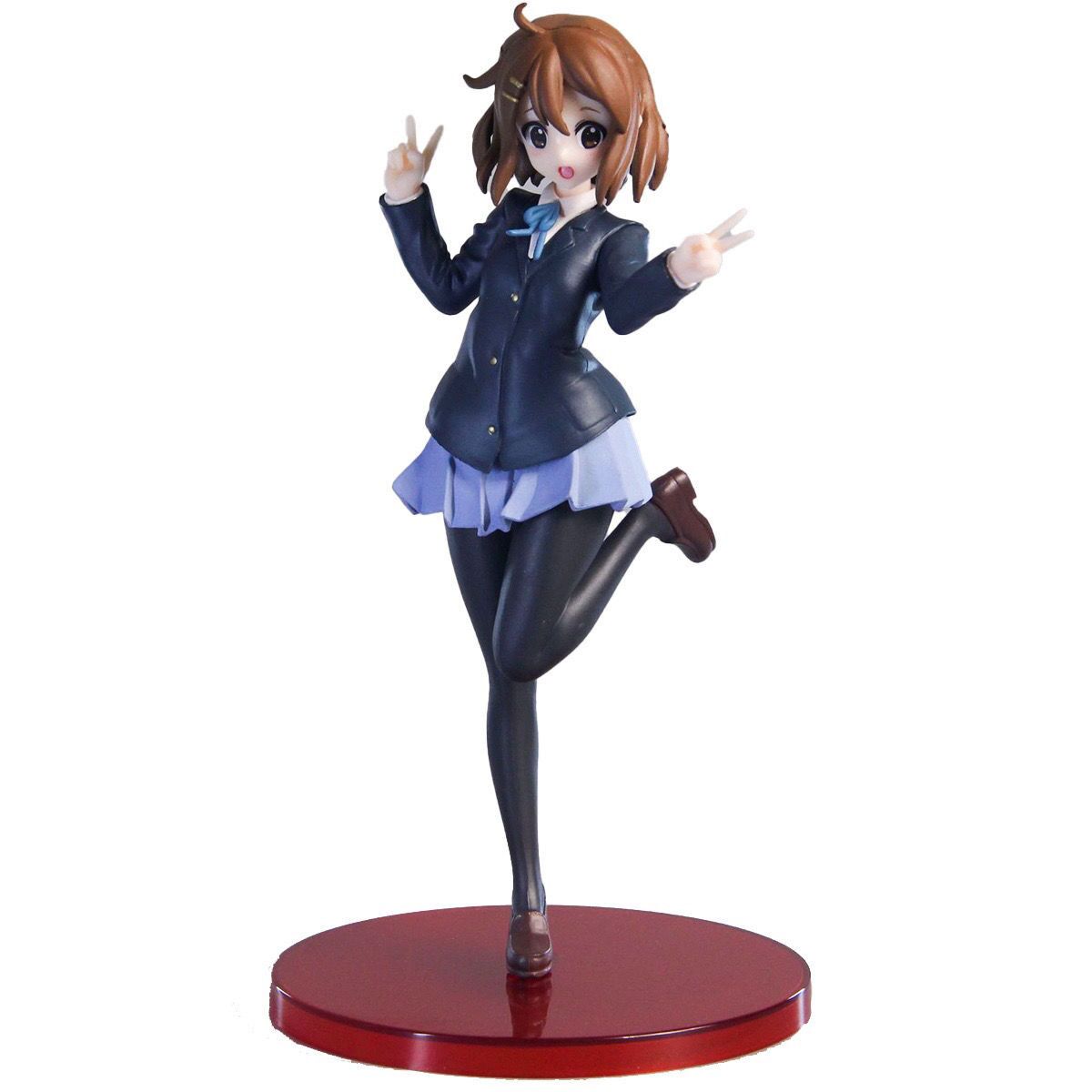 18.5cm Japan Anime K-ON! Figure Hirasawa Yui Standing Position School ...