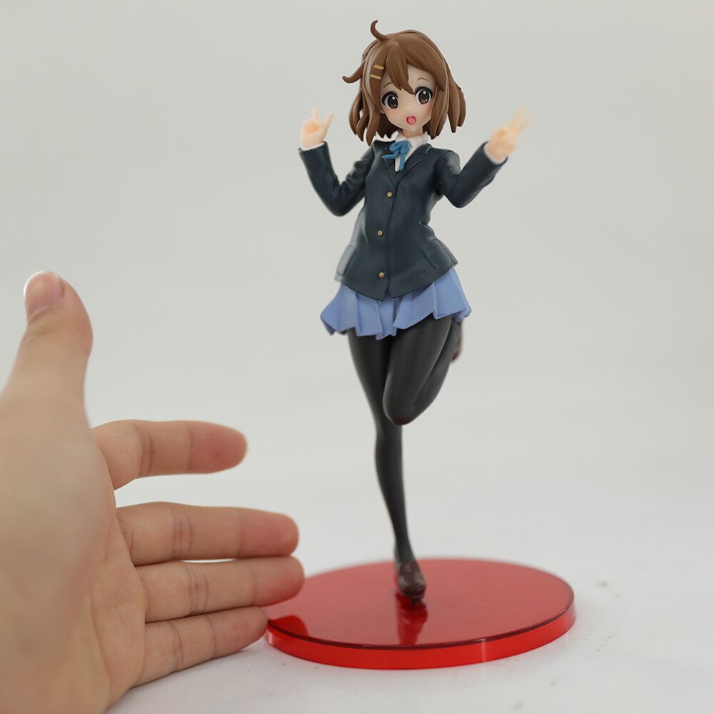 18.5cm Japan Anime K-ON! Figure Hirasawa Yui Standing Position School ...