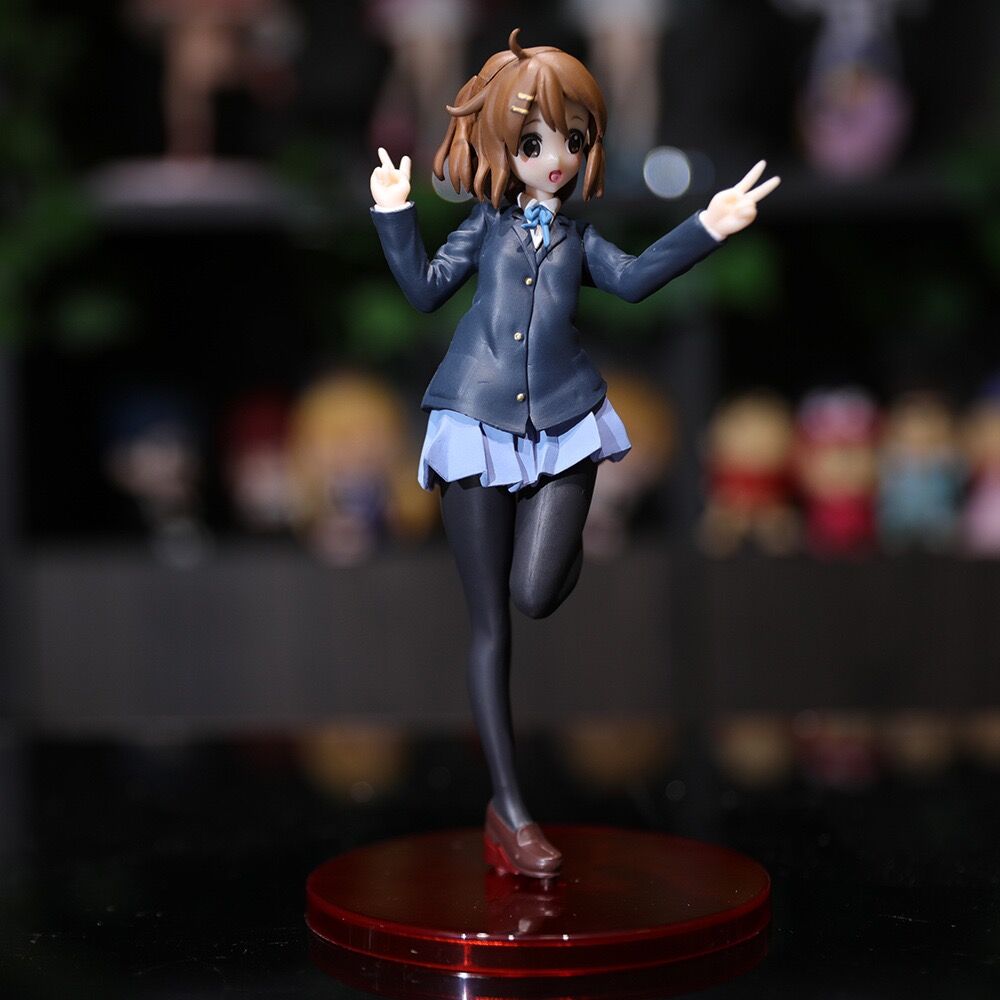 18.5cm Japan Anime K-ON! Figure Hirasawa Yui Standing Position School ...