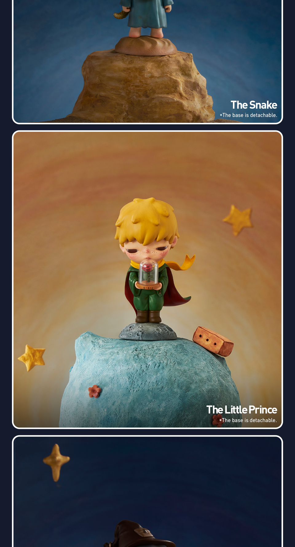 POP MART Hirono×Le Petit Prince Series Figures Blind Box Action Toys ...