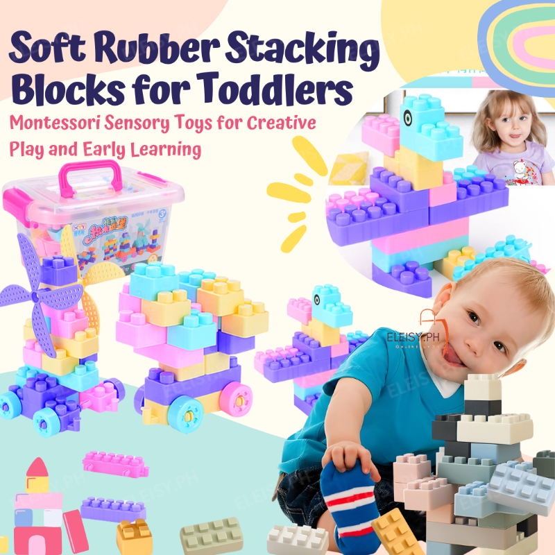 100Pcs Baby Building Blocks Kids Preschool Toys Educational ...