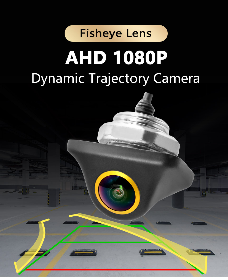 Smartour AHD 1080P Fisheye Lens Car Reversing Camera Rearview Camera ...