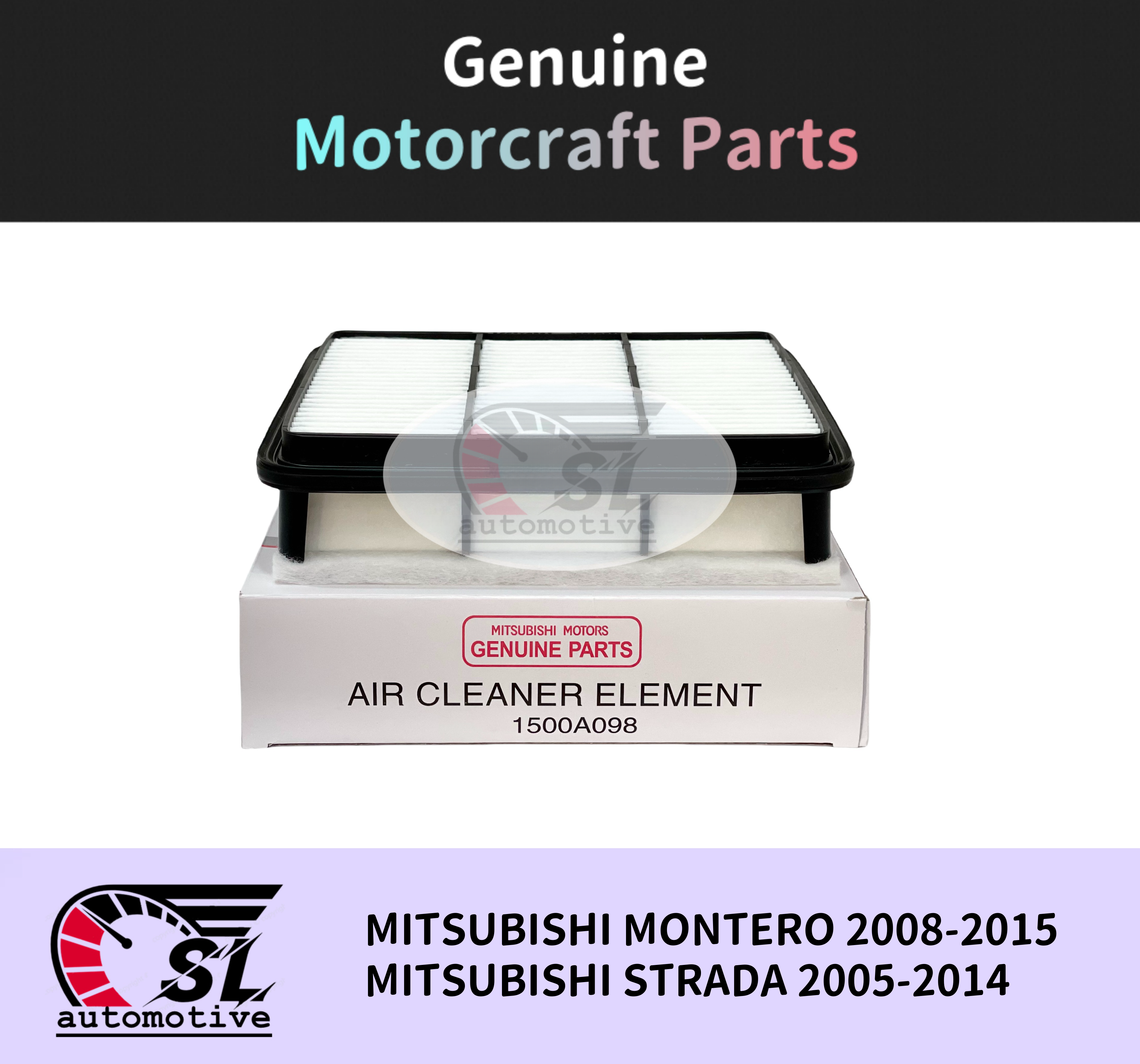 COMBO Cabin Filter and Air Filter Mitsubishi Montero 2008-2015 / Strada ...