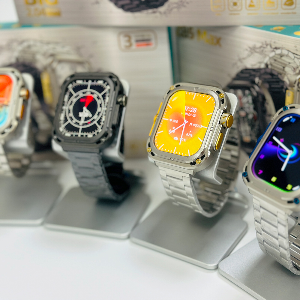 【Three*Strap】 LIGE Z85 MAX Smart Watch Original Bluetooth Call Fitness ...