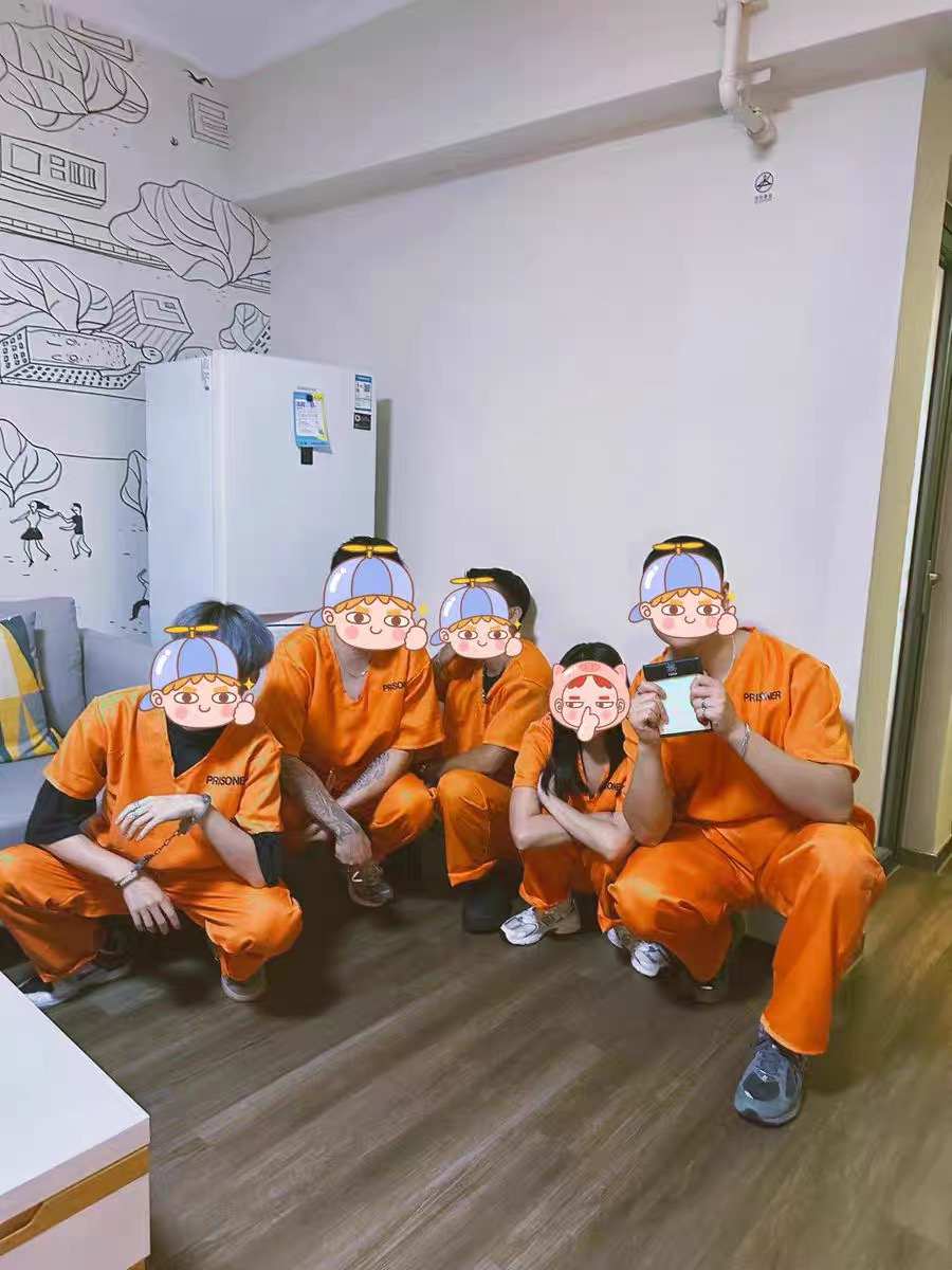 Cosplay Uniform Prisoner Uniform COS Adult Children Prison Uniform ...
