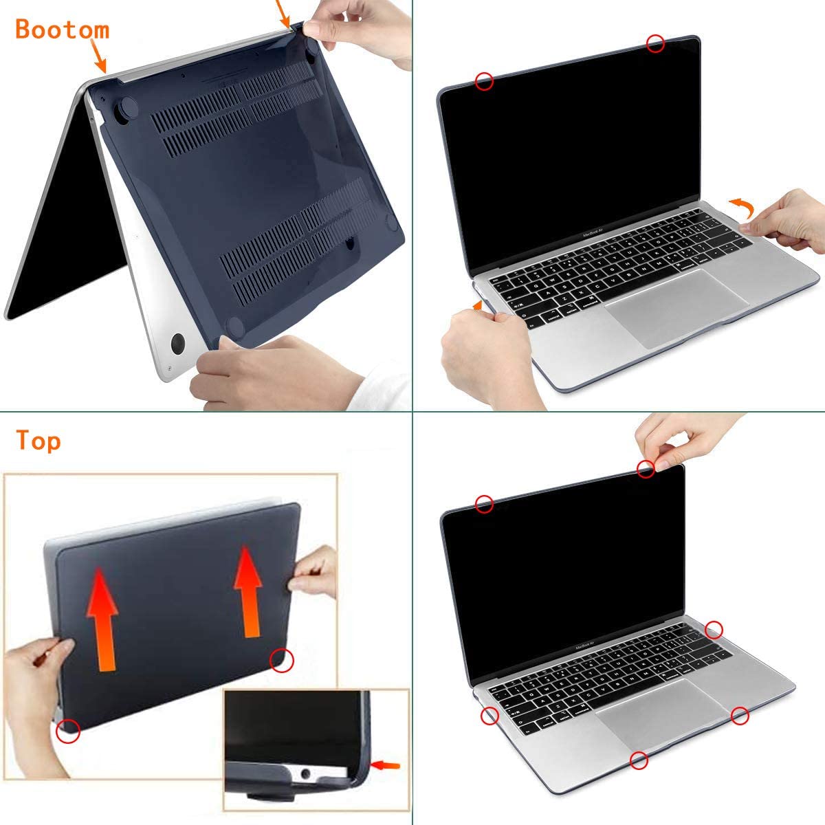 BBG Huawei D14/D15 Matebook Laptop Case, Honor MagicBook 14/15 Laptop ...