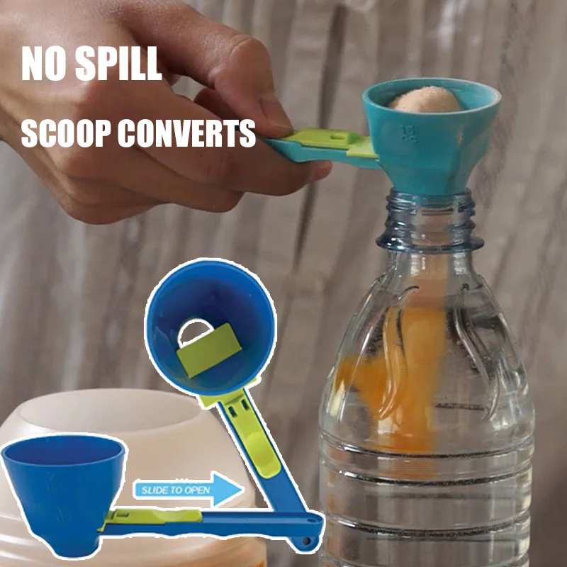 (Local Seller) Coffee Measuring Spoon Funnel With Longer Handle Protein ...