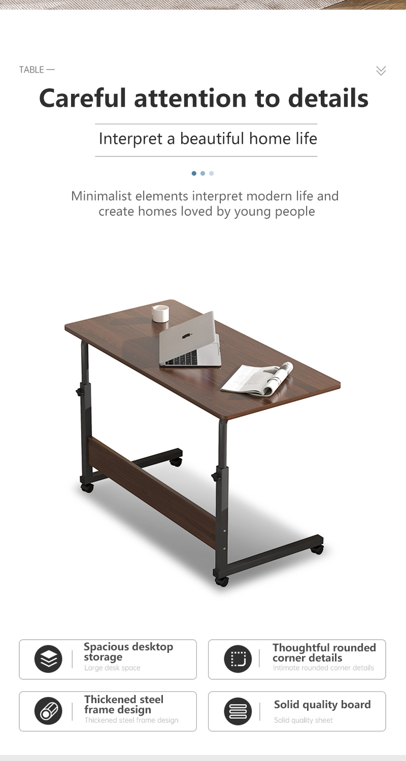 Computer Table Adjustable Laptop Table Foldable Corner Table Adjustable ...