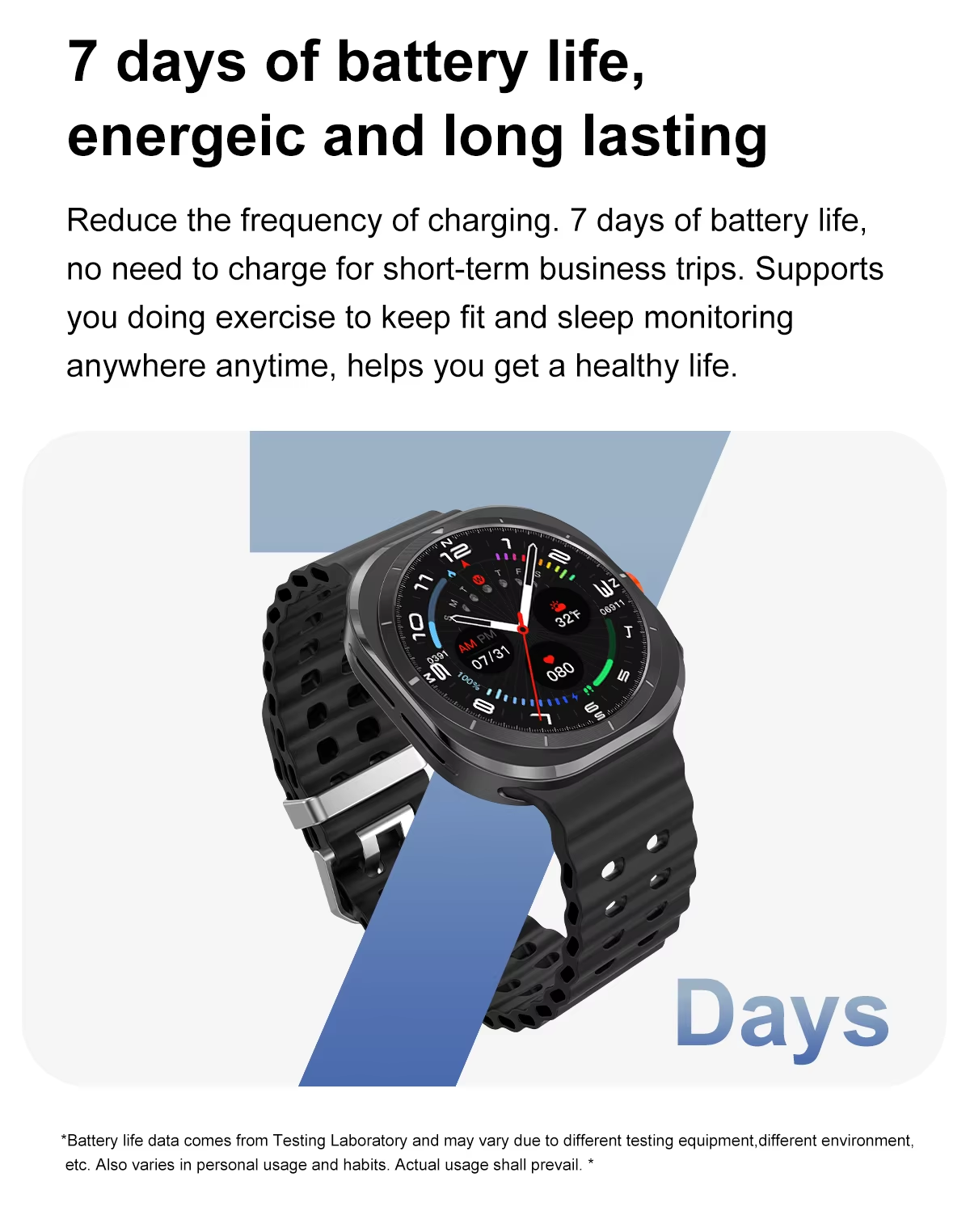 2024 New DT Watch Ultra X Smart Watch 32G Memory Local Music Bluetooth ...