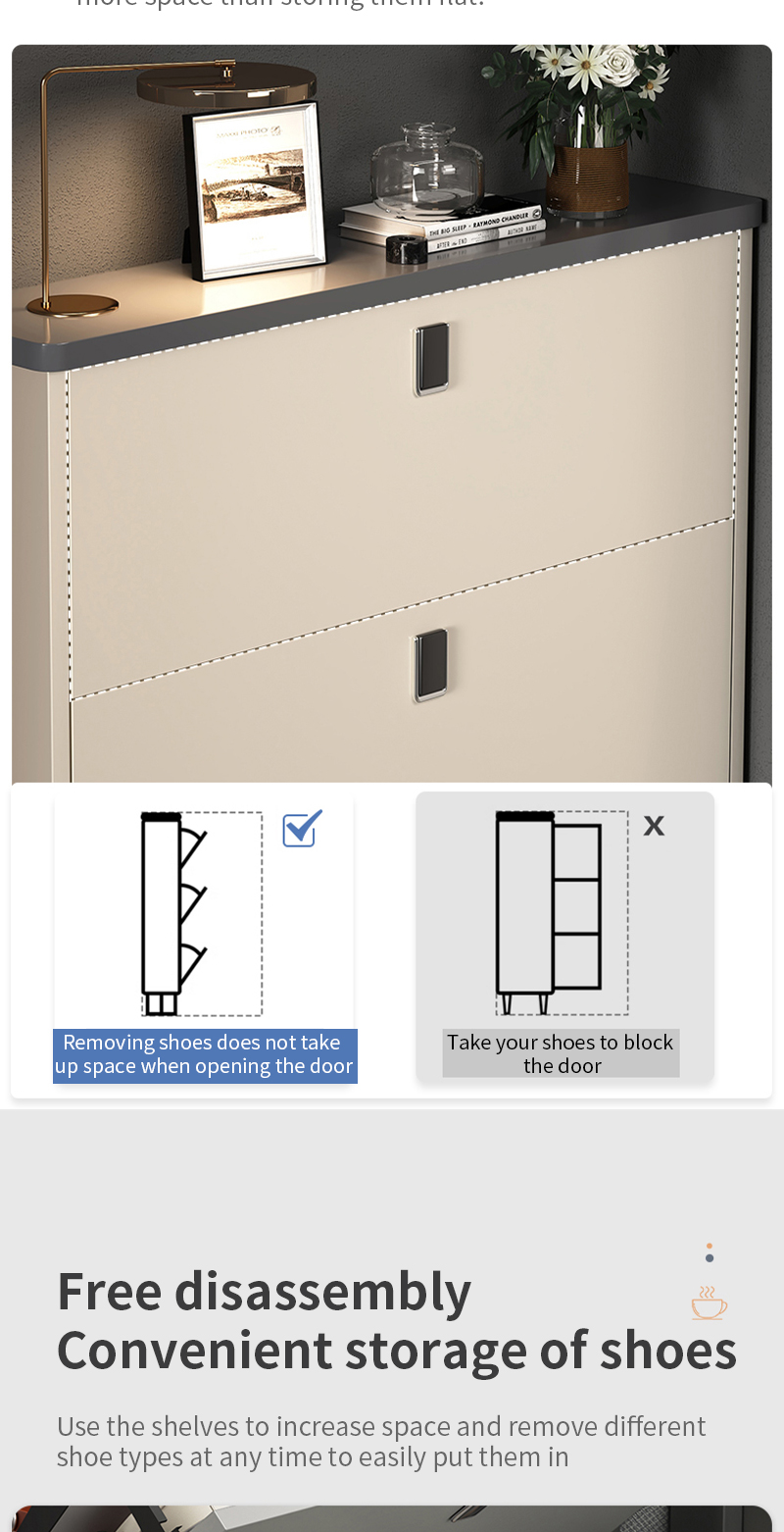 【Hot】Shoe Rack Flip Bucket Shoe Cabinet Wood Flip Shoe Rack Shoe ...