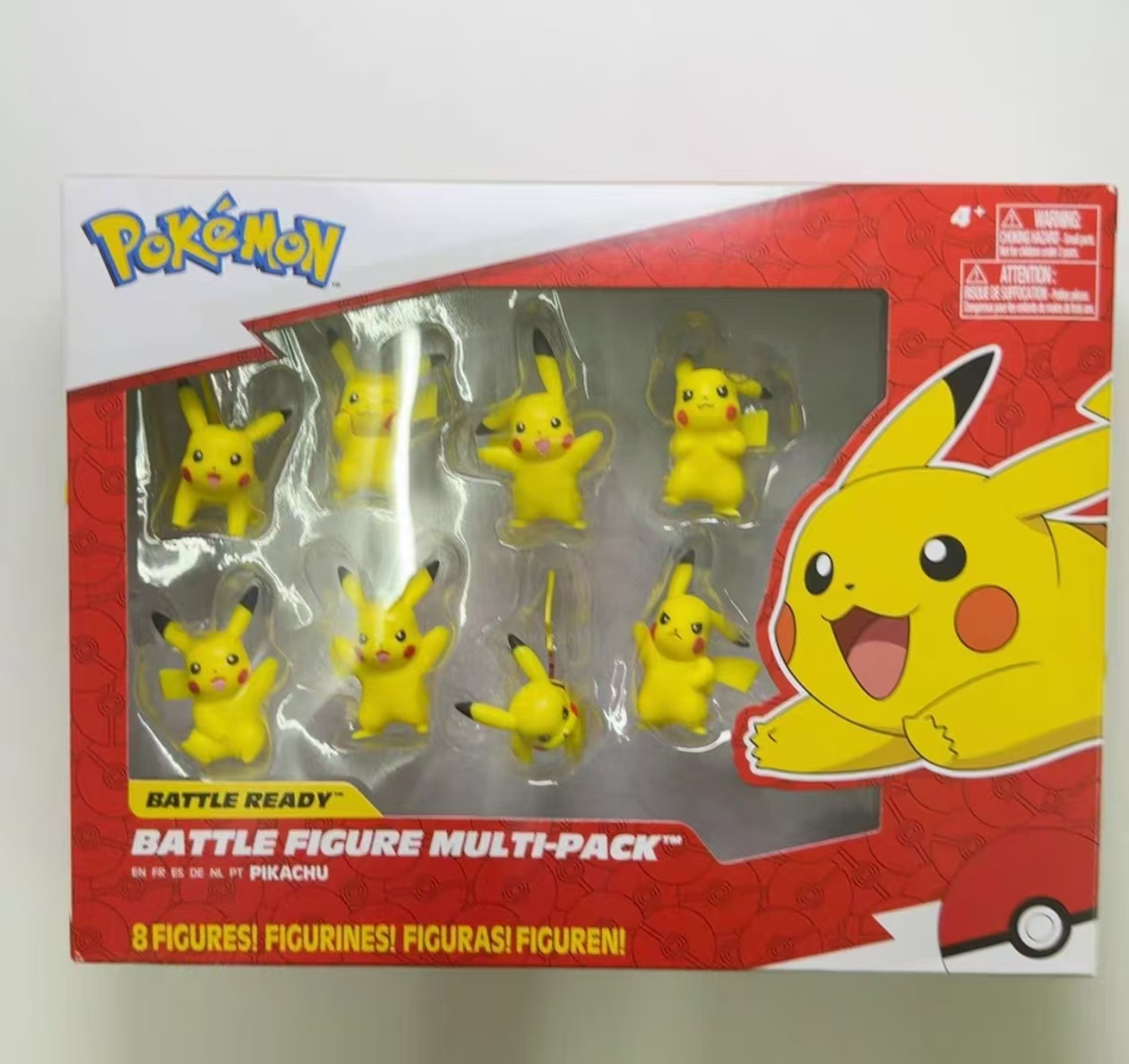 Pokémon Battle Figure 8-Pack - Pikachu | Shopee Philippines