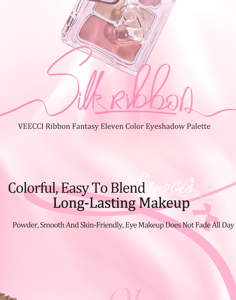 VEECCI eyeshadow Matte Shimmer Eleven colors Multipurpose Portable ...