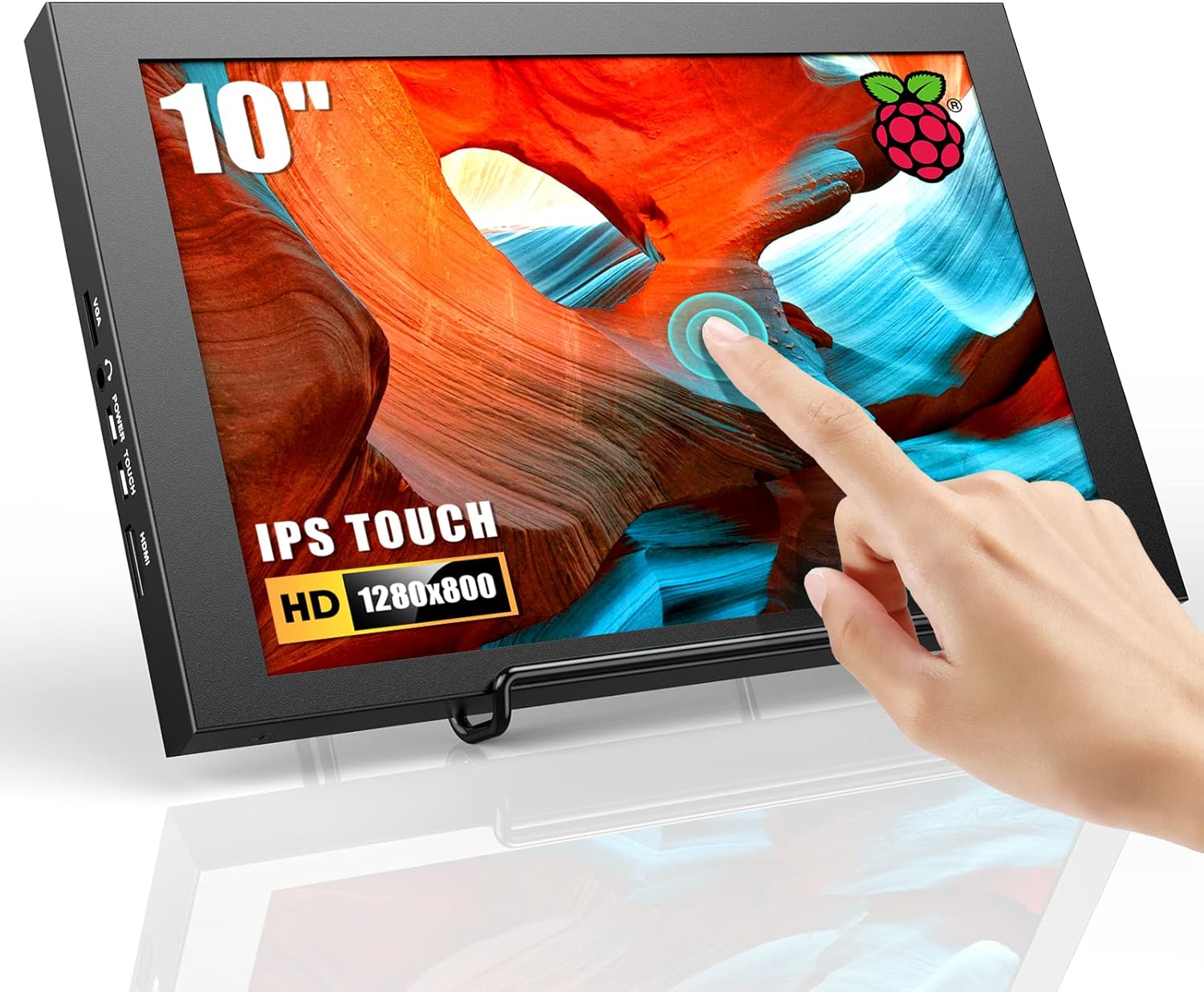 APROTII 7" 10.1 Inch Raspberry Pi Touch Screen, 1280x800 Resolution ...