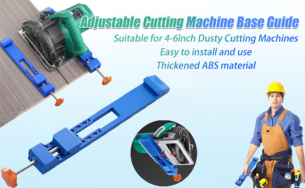 Cutting Machine Base Guide Adjustable Precision Woodworking Positioner ...