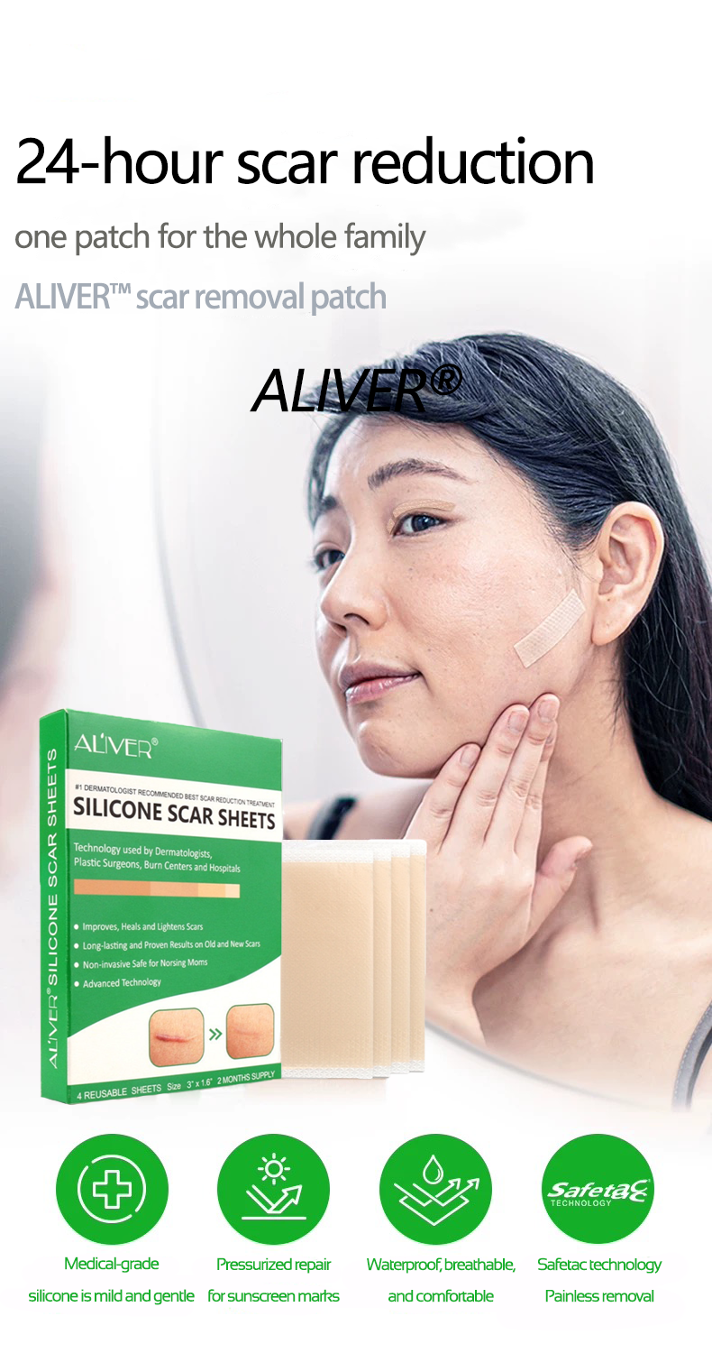 Lightning Repair Silicone Scar Patch - Fades Acne, Burn & Trauma Scars ...