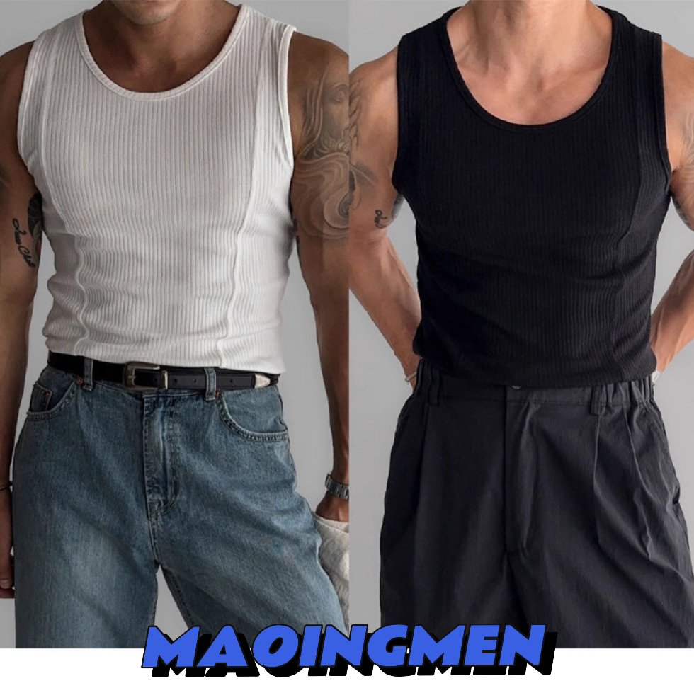 [MAOINGMEN] Gym Sando For Men Breathable Sweat-Absorbent Sports Vest ...
