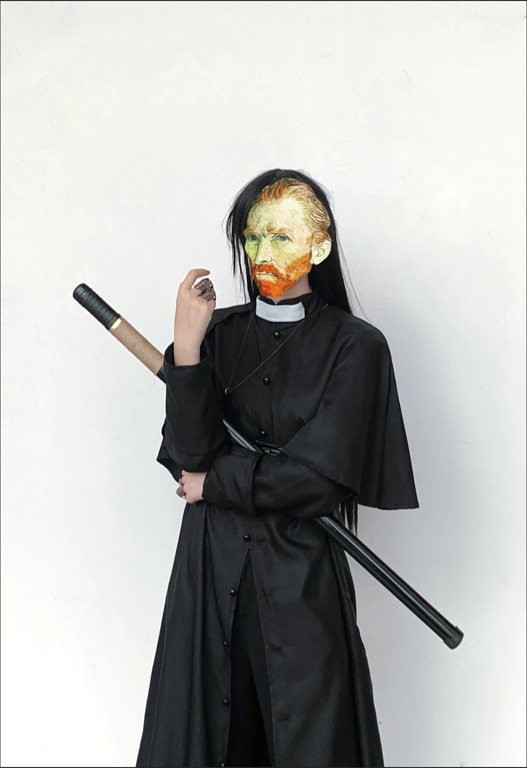 Medieval Priest Costume Roman Religious Catholic Church Retro Pope ...