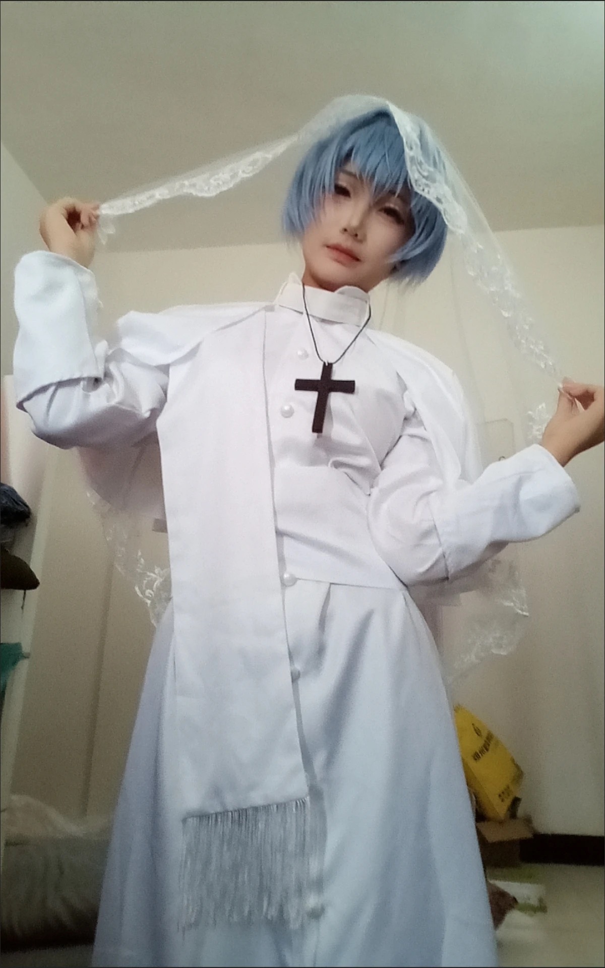 Medieval Priest Costume Roman Religious Catholic Church Retro Pope ...