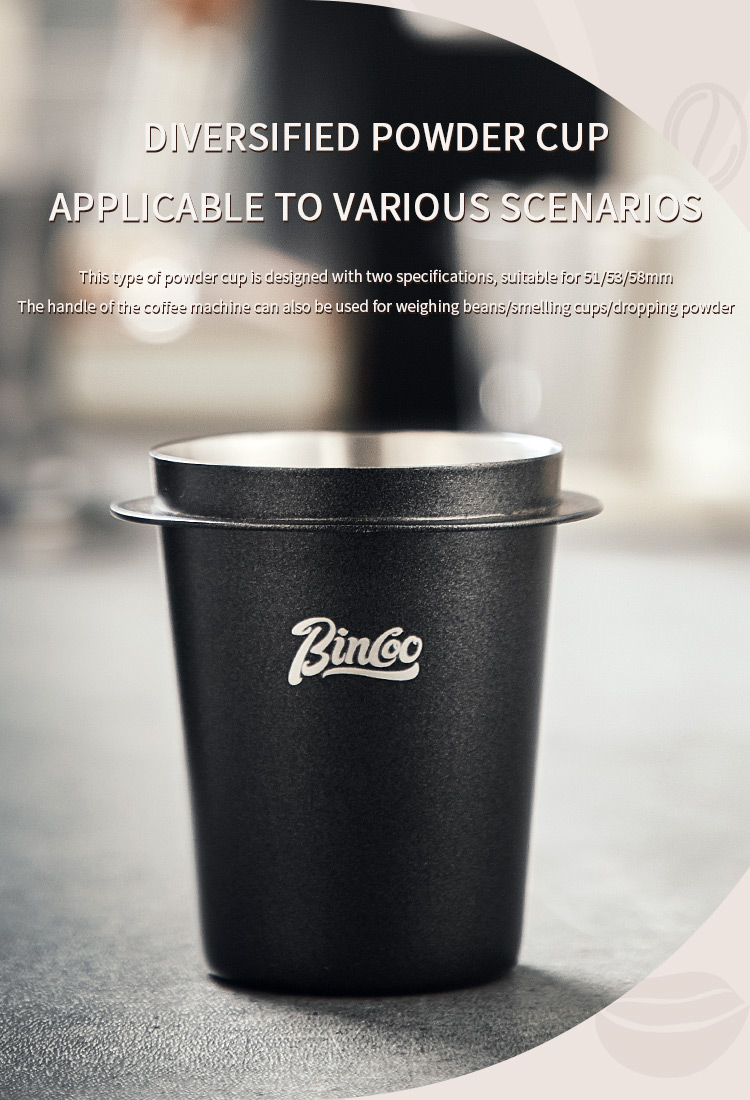 BINCOO Stainless Steel Coffee Catchers Hand Brewing Coffee Handle Pour ...