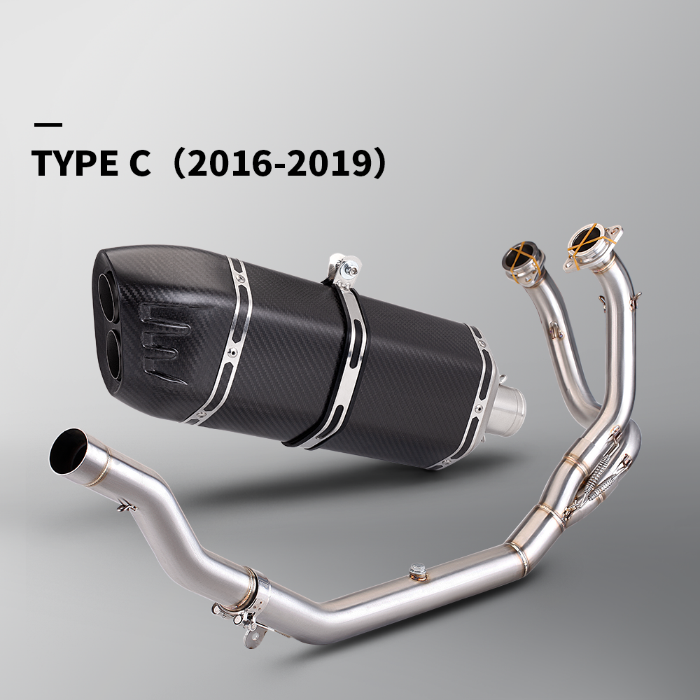 for Honda Africa Twin CRF1000 CRF1000L full exhaust modified front ...