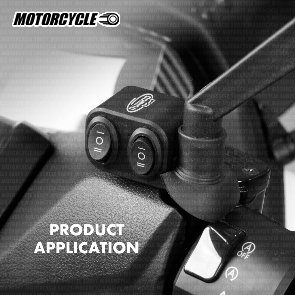 DOMINO DUO 3 WAY SWITCH MINIDRIVING LIGHT TRI SWITCH UNIVERSAL-GCSUN ...