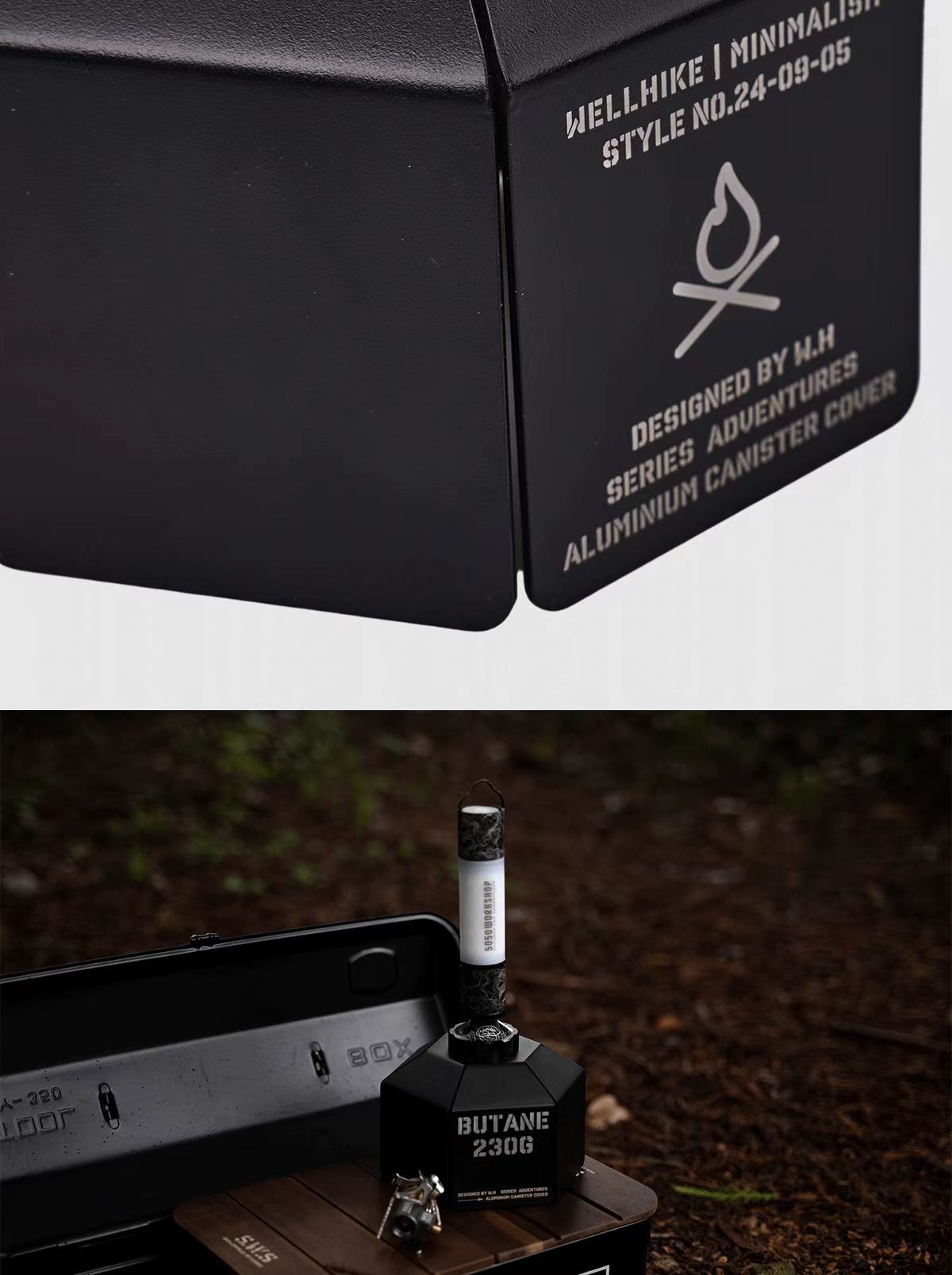 Wellhike Outdoor Hexagonal Column G2 Flat Tank Cover Metal Tank G2G5 ...