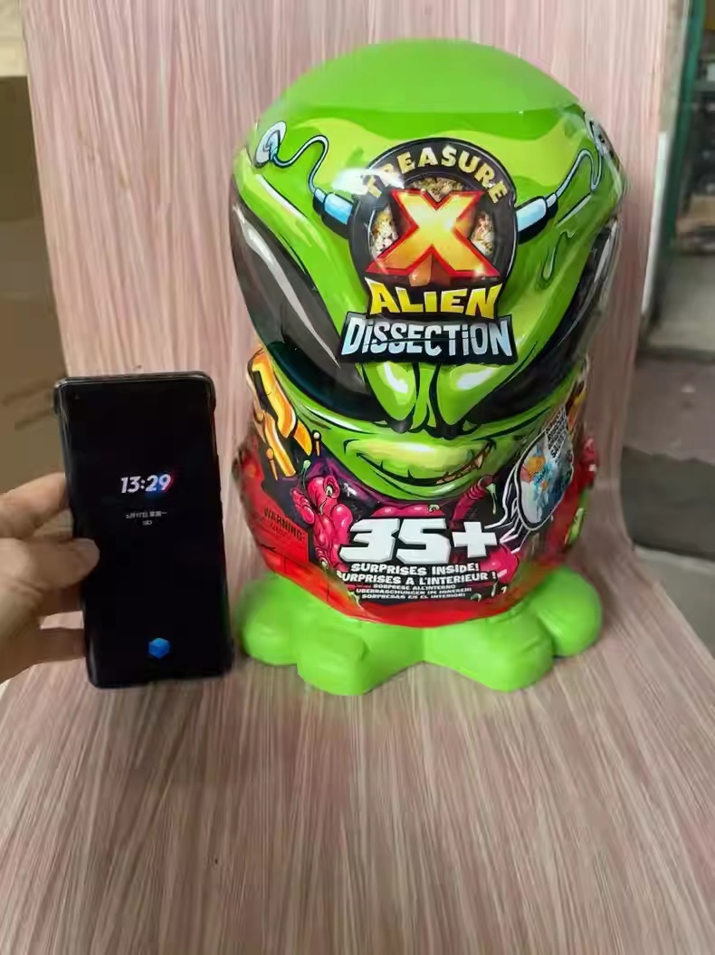 TREASURE X Mega Alien Dissection with 35 Plus Surprises Inside Dissect ...