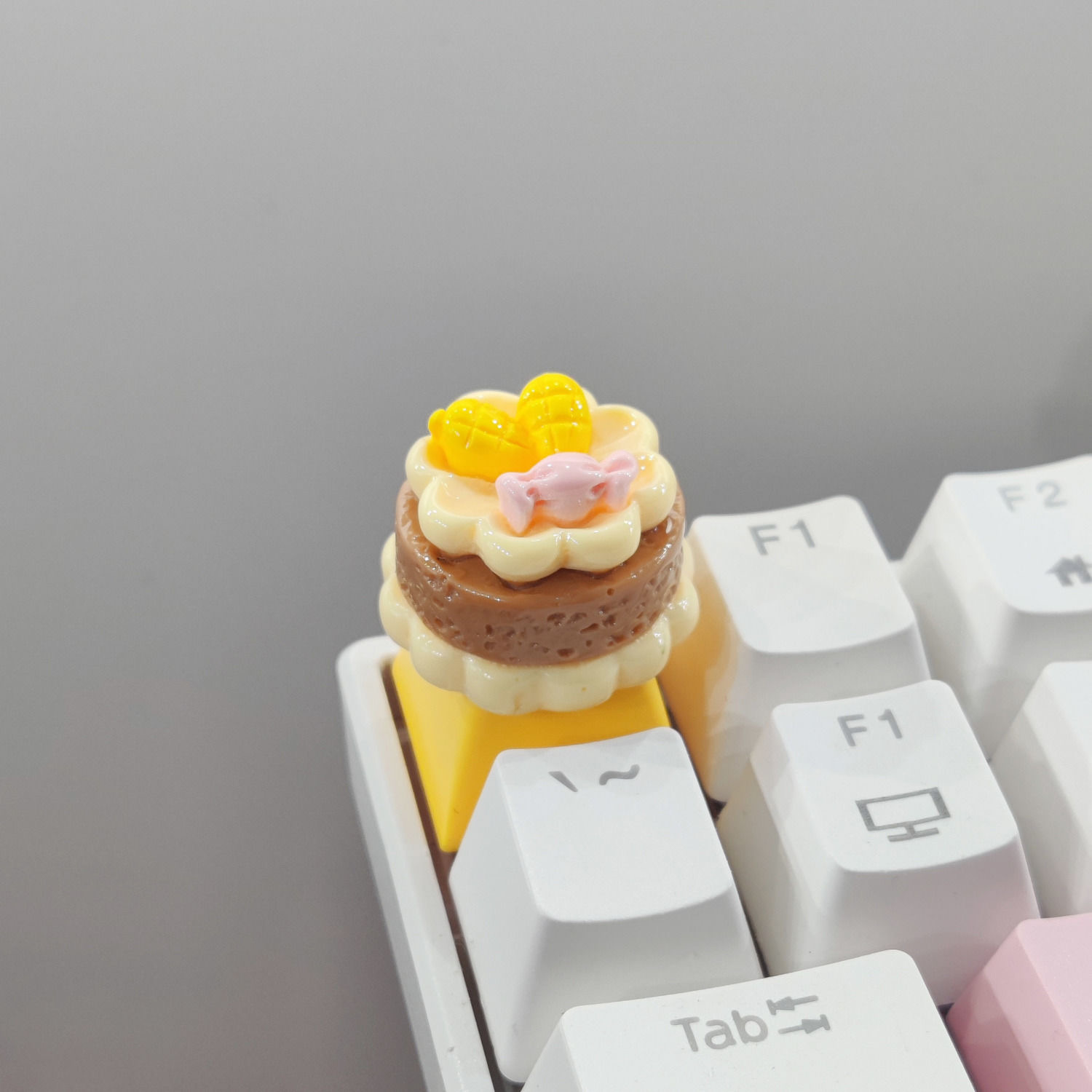 Handmade Creative Mechanical Keyboard Keycaps Cakes Desserts Height ...