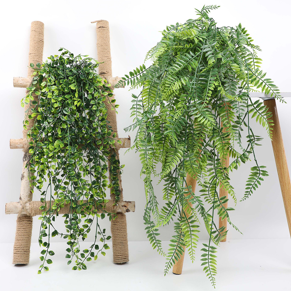 Hanging Plants Vine Strip Simulation Decor Wall Mounted Dangling ...