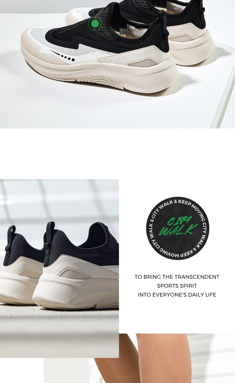 ANTA Men Healthy Walking Slip On Comfortable Versatile Breathable ...