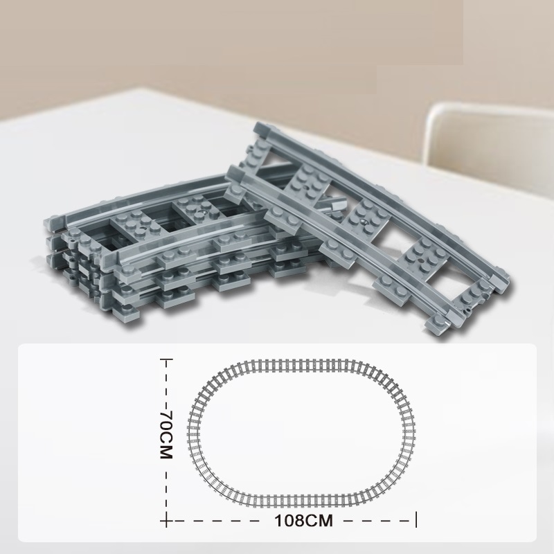 DPK-32 Railway Track Laying Machine Building Blocks 1270 Pcs KAZI Train ...